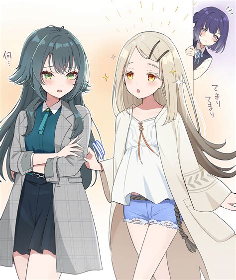 Shinosawa Hiro Tsukimura Temari And Hataya Misuzu Idolmaster And 1