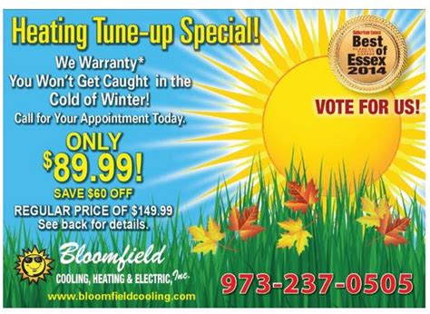 Furnace Maintenance Bloomfield Cooling Heating Electric Inc