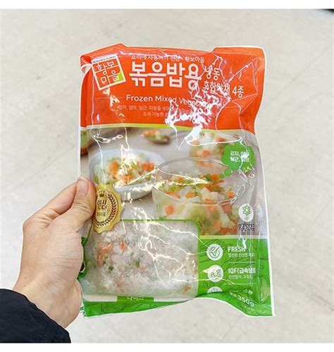 황보마을 볶음밥용 냉동 혼합야채 4종 350g X 3개 티몬