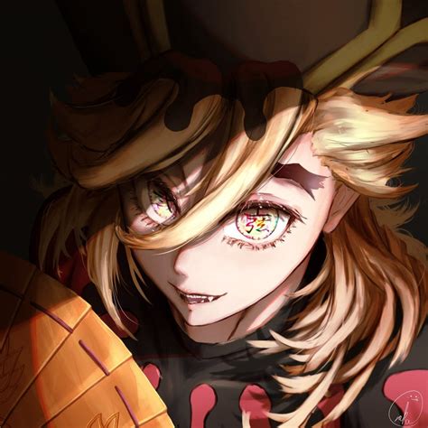 Douma Kimetsu No Yaiba Drawn By Saku Danbooru