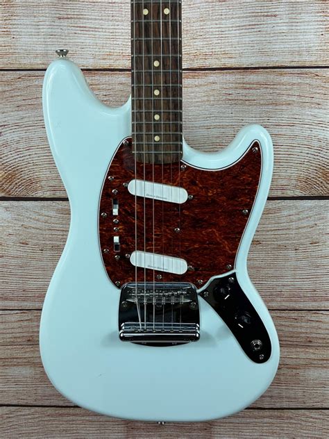Used Squier Classic Vibe 60s Mustang Sonic Blue