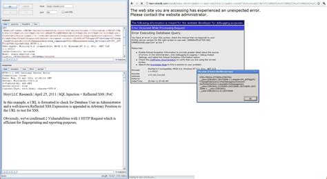 ghdb dork sql injection database error cwe 89 capec 66 learn