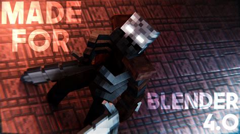 Mutant Wither Skeleton Rig [blender 4 0 ]
