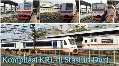 Kompilasi Krl Jr 205 And Tm 6000 Di Stasiun Duri I Jr 205 12sf 85 Tm