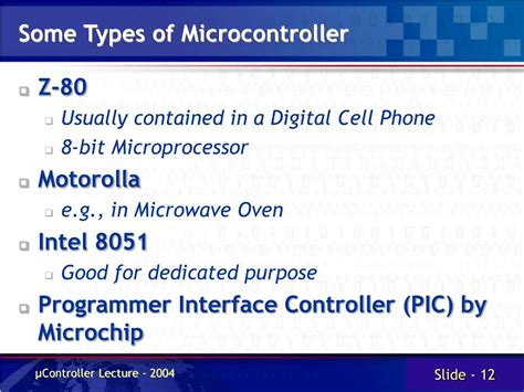 PPT Microcontroller Introduction PowerPoint Presentation Free Download ID