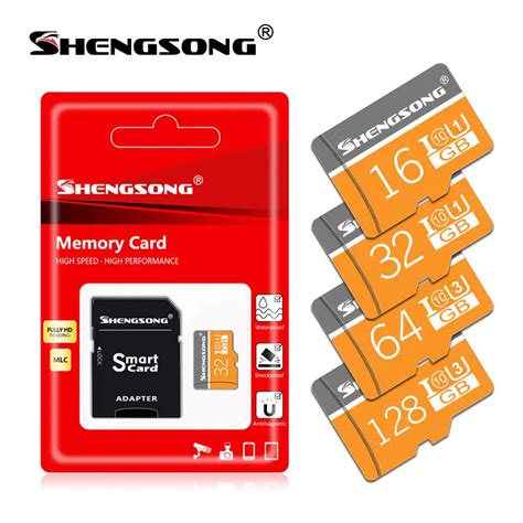Real Capacity Micro Sd Memory Card 8gb16gb32gb64gb128gb Class 10