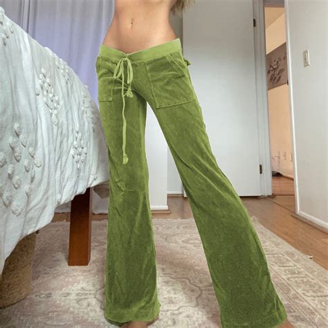 Mojoyce Vintage Fashion Green Velour Autumn Tracksuit Women Zip Up
