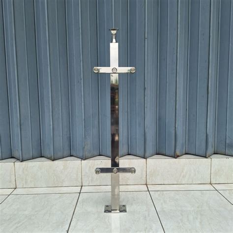 Jual Tiang Railing Tangga Stainlesa Balkon Ss201 Dan Ss304 Tiang