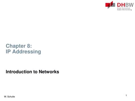Ppt Chapter 8 Ip Addressing Powerpoint Presentation Free Download