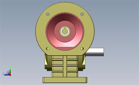 WPDS HMW 型铸铁蜗轮减速机 WPDS70 2 SOLIDWORKS 2018 模型图纸下载 懒石网