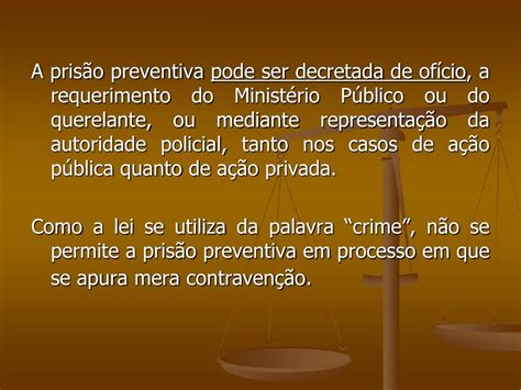 PPT TÍTULO IX DA PRISÃO E DA LIBERDADE PROVISÓRIA CAPÍTULO I
