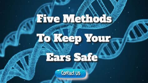 Five Methods To Keep Your Ears Safe Intrepid Technology And Resources Inc