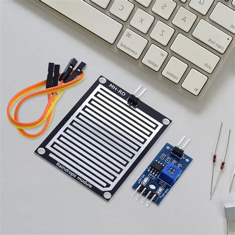 Rain Water Sensor Relay Control Module 33v 5v Rain Foliar Leaf
