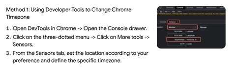 Today I Learned You Can Set The Timezonelocation In Chrome Devtools