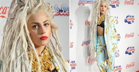 Lady Gaga Wears Another Bra And Dreadlocks On The Capital Fm Jingle