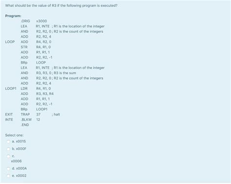 Solved What Should Be The Value Of R If The Following Chegg Com