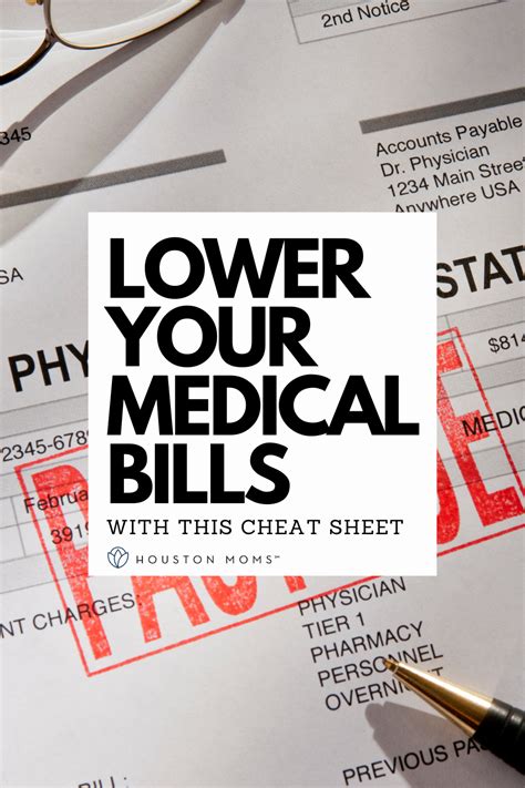 Lower Your Medical Bills With This Cheat Sheet Medical Billing