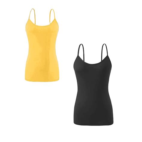 Radyan® Women Tank Tops Colorful Ribbed Rib A Shirts Basic Sleeveless