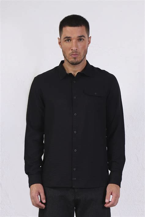 Camisa De Botão Manga Longa Saka Cs32333 Sakapraia