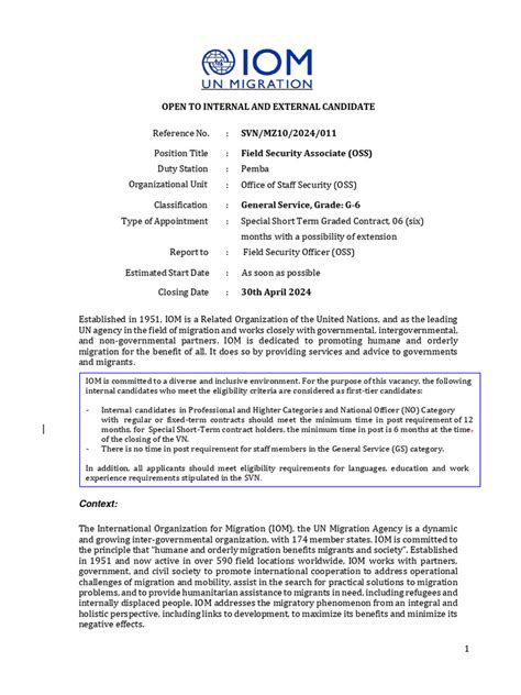 Svn 011 2024 Field Security Associate Oss Download Free Pdf