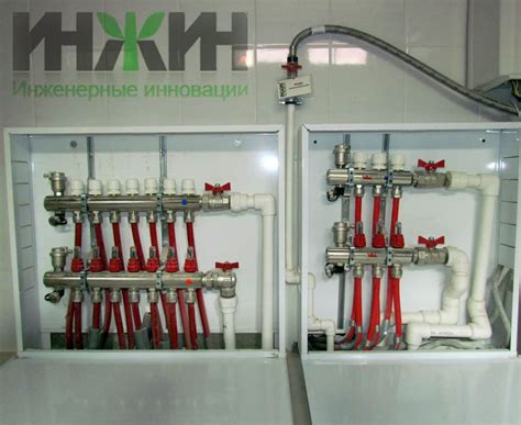 Коллекторы теплого пола в частном доме, фото 224