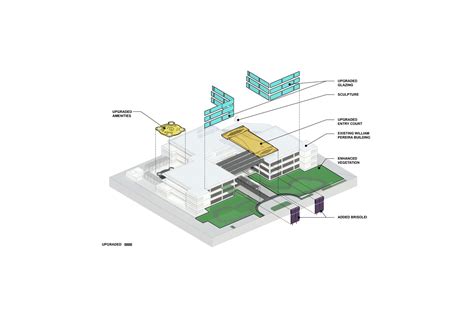 Large Architecture Exploded Axon