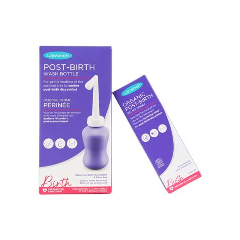 Buy Lansinoh Post Birth Wash Bottle Relief Spray Set Online