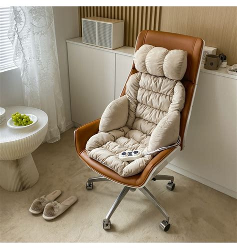 의자용 전기 발열 방석 온열 매트 사무실 의자용 온열 매트 등받이 발열 의자 쿠션 티몬