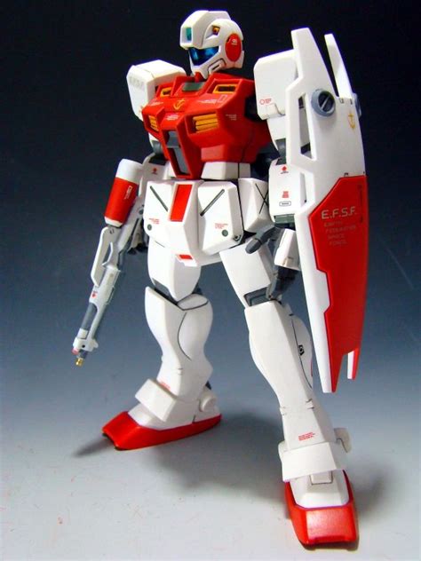 ＃1144 Hguc Rgm 79gs ジムコマンド 宇宙仕様 ユーグ・クーロ ガンプラ ジム ガンダム ガンダム