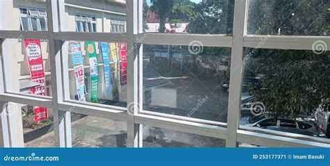 Inner Box Windows Visible Inside The Building Editorial Photo Image