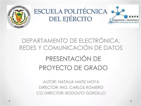 PPT ESCUELA POLITÉCNICA DEL EJÉRCITO PowerPoint Presentation free