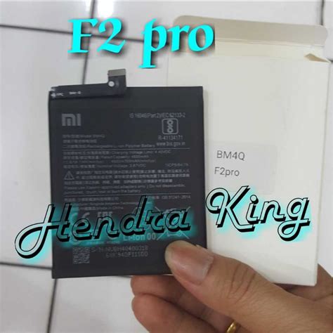 Jual Baterai Poco F Pro BM Q Battery Shopee Indonesia