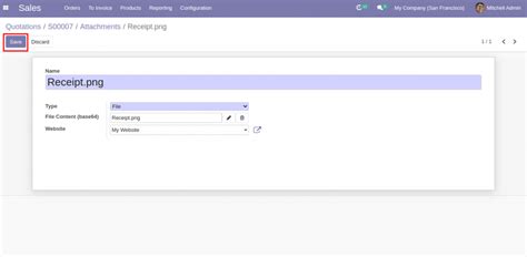Odoo Website File Upload Upload File On Odoo Website