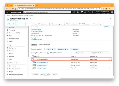 Azure Iot Central