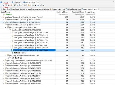 mat（memory analyzer tool）工具使用超详细版 csdn博客