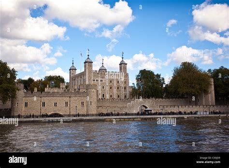 Traitors Gate Entrance Tower Of London River Thames London Stock