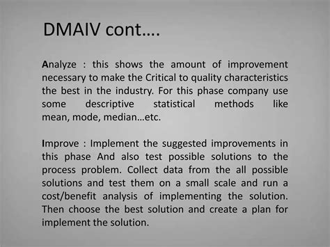 Six Sigma Ppt Ppt