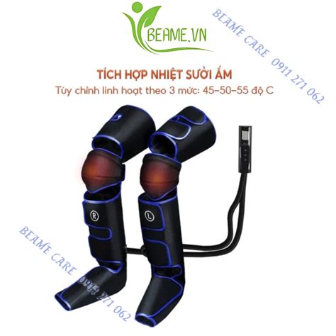 Máy Massage Chân đùi Bắp Chânhỗ Trợ Trị Liệu Suy Giãn Tĩnh Mạch Chân