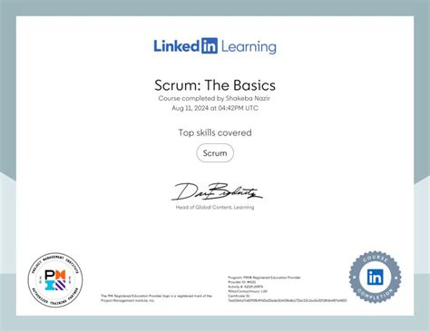 Shakeba Nazir On Linkedin Certificate Of Completion
