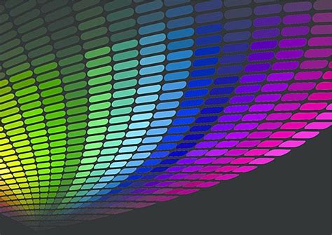 Digital Equalizer Light Analyzer Graph Vector Light Analyzer Graph