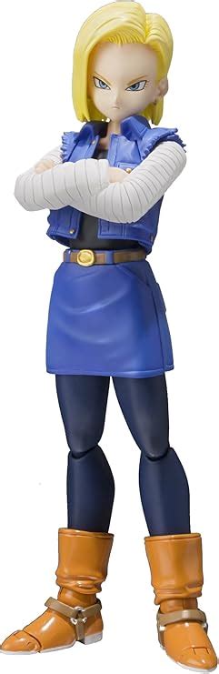 Amazon Com TAMASHII NATIONS Bandai S H Figuarts Android 18 Dragon Ball Z Action Figure Toys