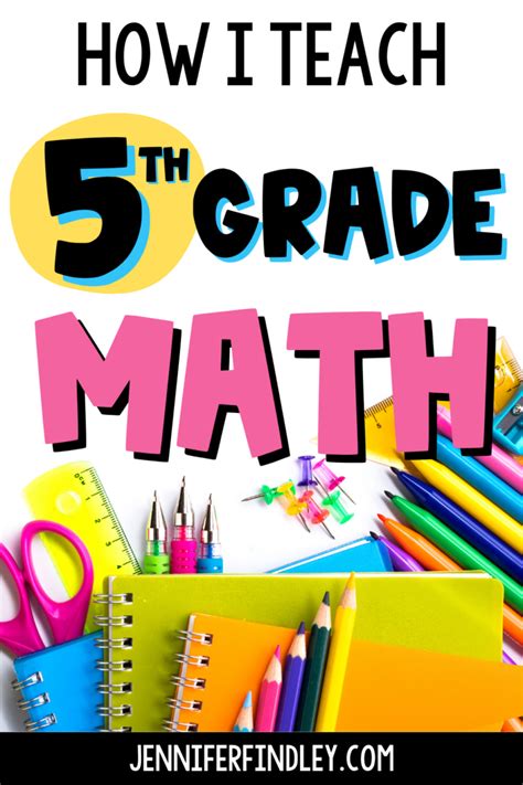 How I Teach Math In Th Grade Teaching With Jennifer Findley