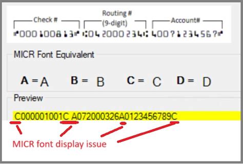 Ezcheckprinting Micr Font Display Or Printing Issue And Solution