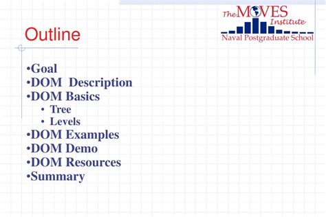 Ppt Document Object Model Dom Mv4920 Xml 24 September 2001