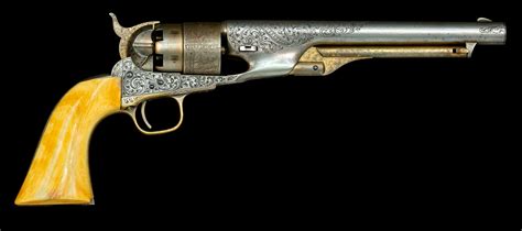 Factory Engraved Colt Model 1860 Army Revolver — Old West Events