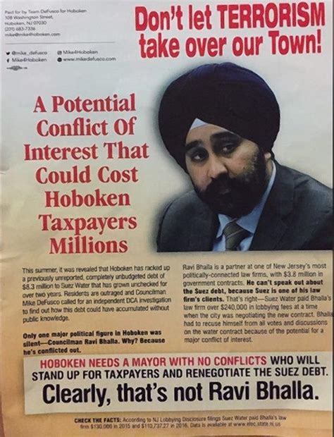 Dont Let Hate Win Hoboken Should Elect Ravi Bhalla