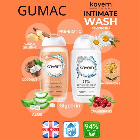 Kavern Intimate Wash For Women Antibacterial Private Parts Feminine