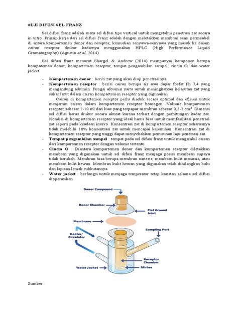 Biofar Uji Difusi Sel Franz Pdf