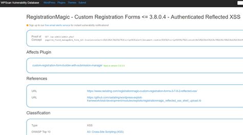 More Evidence That The Data In The Wpscan Vulnerability Database Isnt All That Reliable