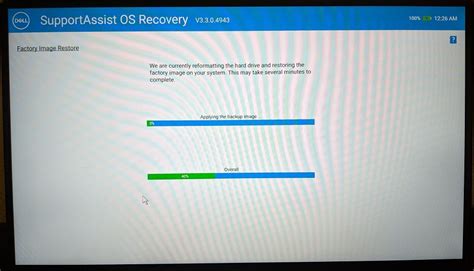 Xps Factory Image Restore Fails Dell Technologies